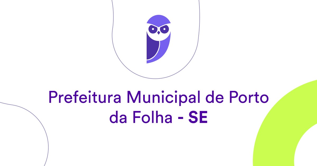 Cursos Prefeitura Municipal de Porto da Folha | Estratégia Concursos