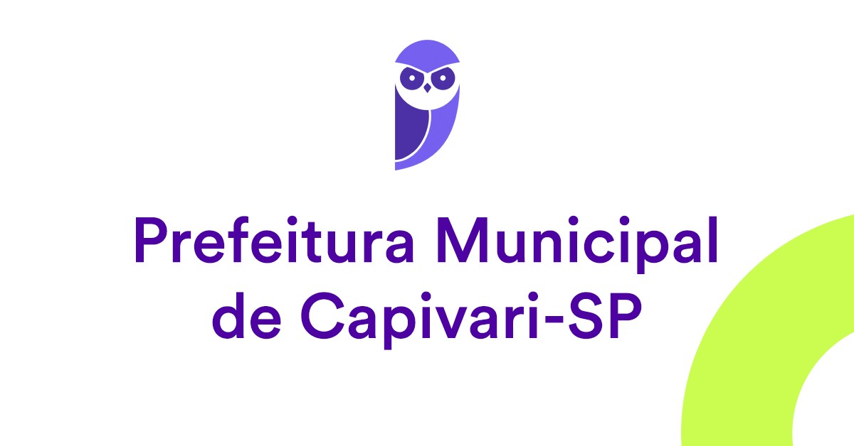 Curso online Prefeitura Capivari – SP | Estratégia Concursos