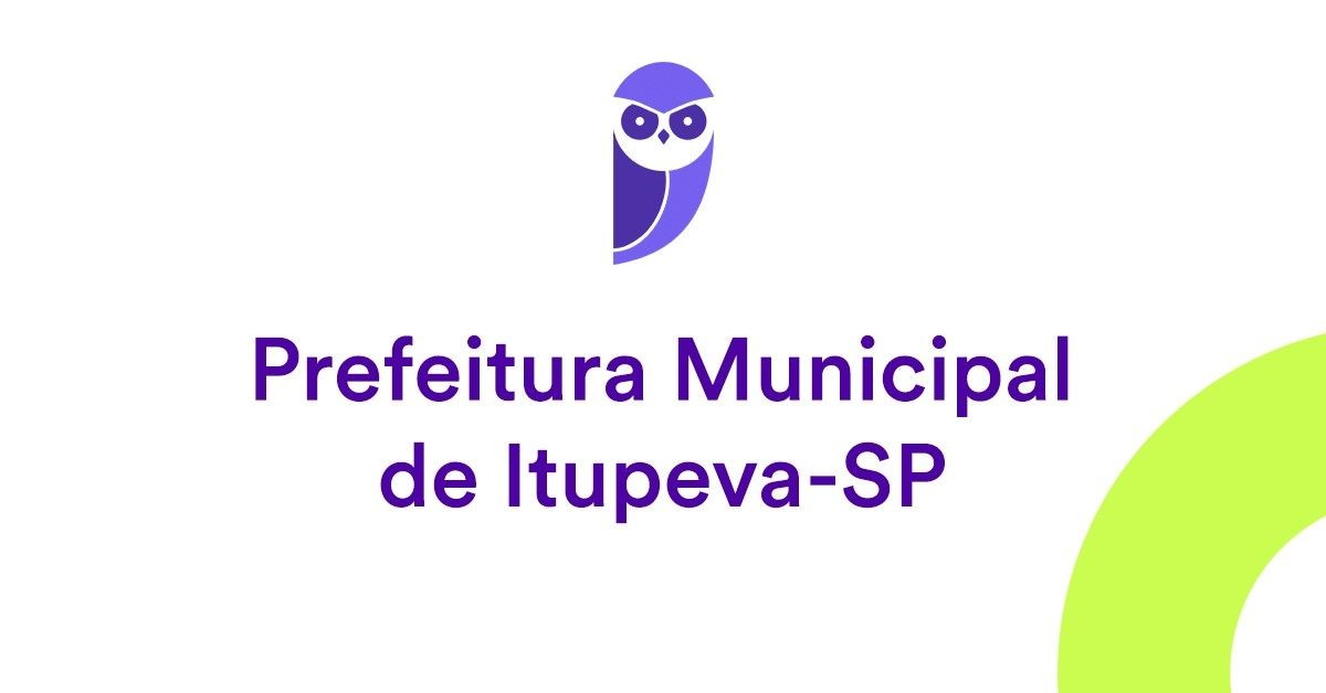 Cursos para Prefeitura Municipal de Itupeva | Estratégia Concursos
