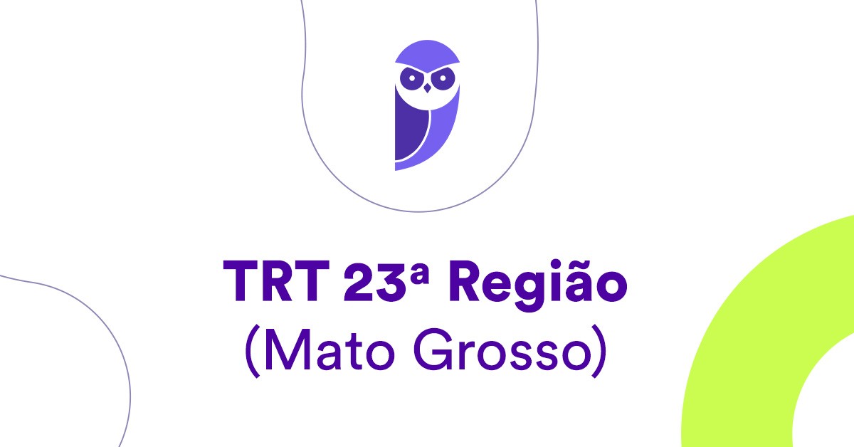 Cursos Online Concurso TRT 23ª Região (MT) | Estratégia Concursos